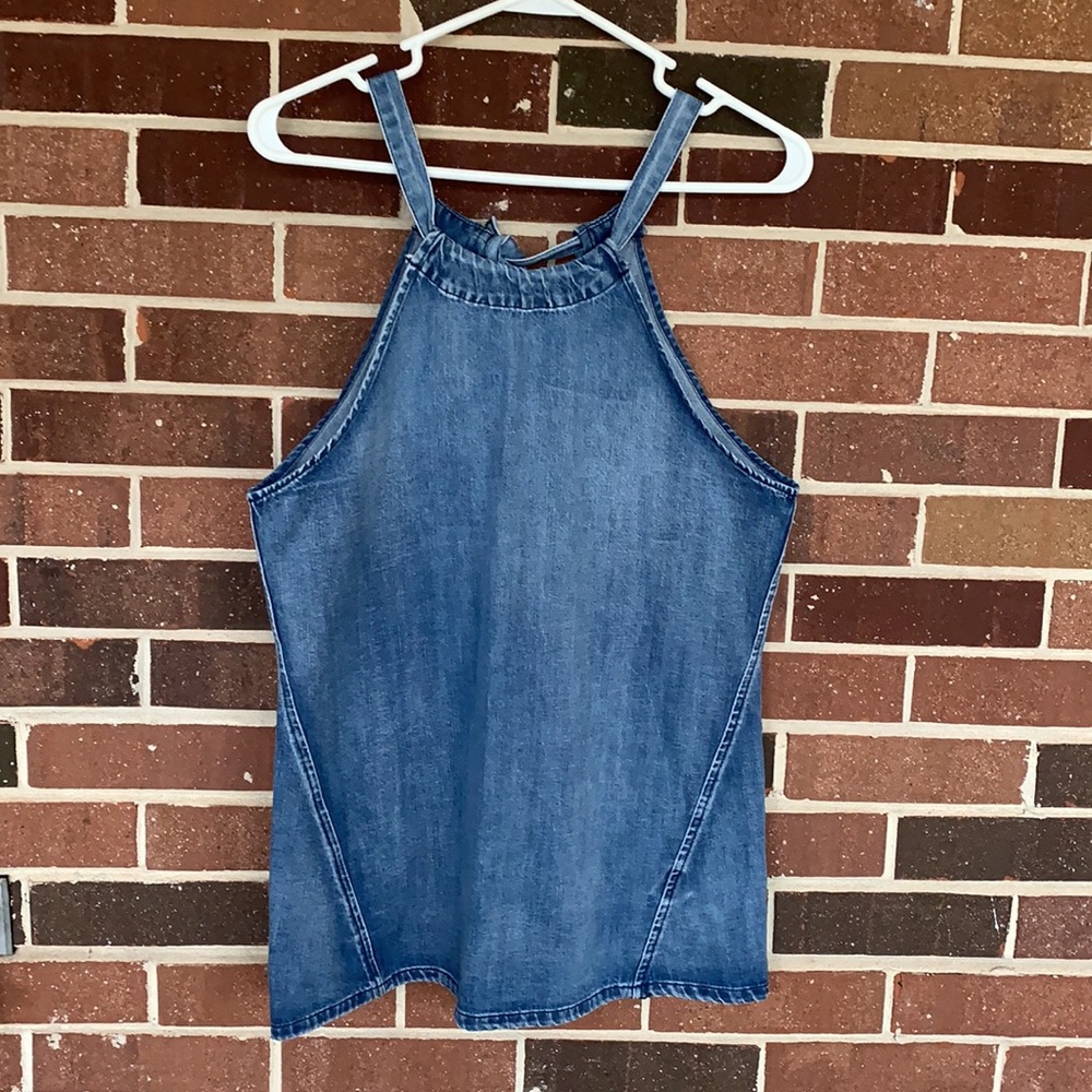 Vintage Denim Halter - Gem